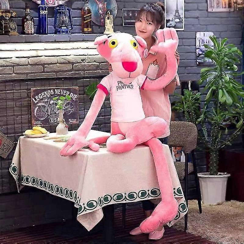 60-180cm Pink Panther Plush Toys Cute Long Legs Soft Animal Pink ...