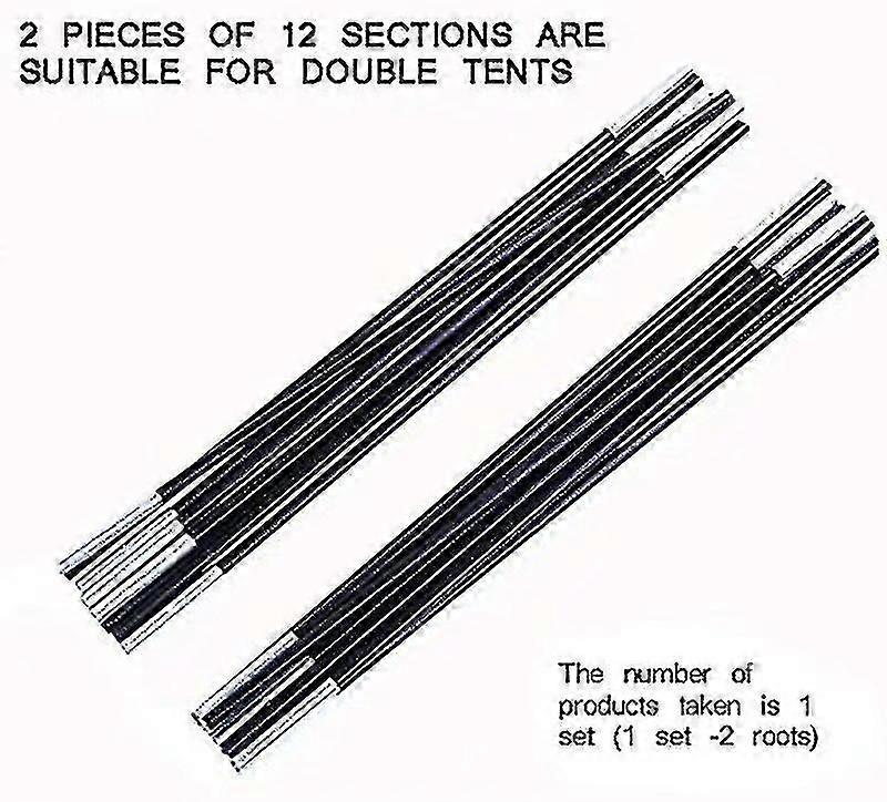 Outdoor Camping Supplies, Tent Support Poles, Arched (2 Packs) | Fruugo SE