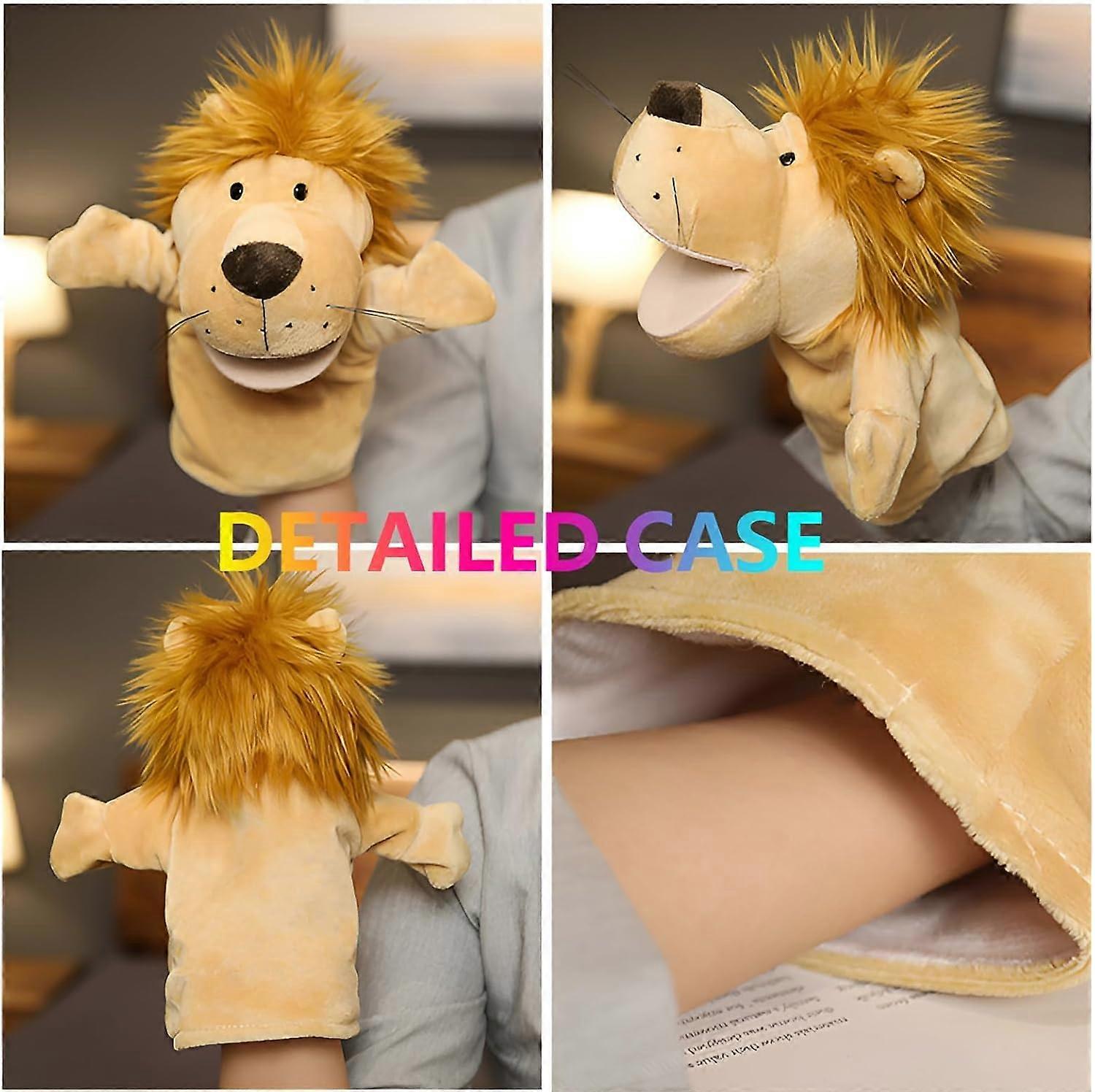 Children's Open Mouth Movable Hand Puppets，Dairy Cow | Fruugo UK