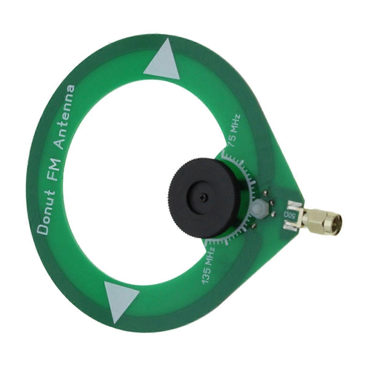 Donut FM Antenna 75M-135MHz FM Antenna SMA Male Interface Mini Loop ...