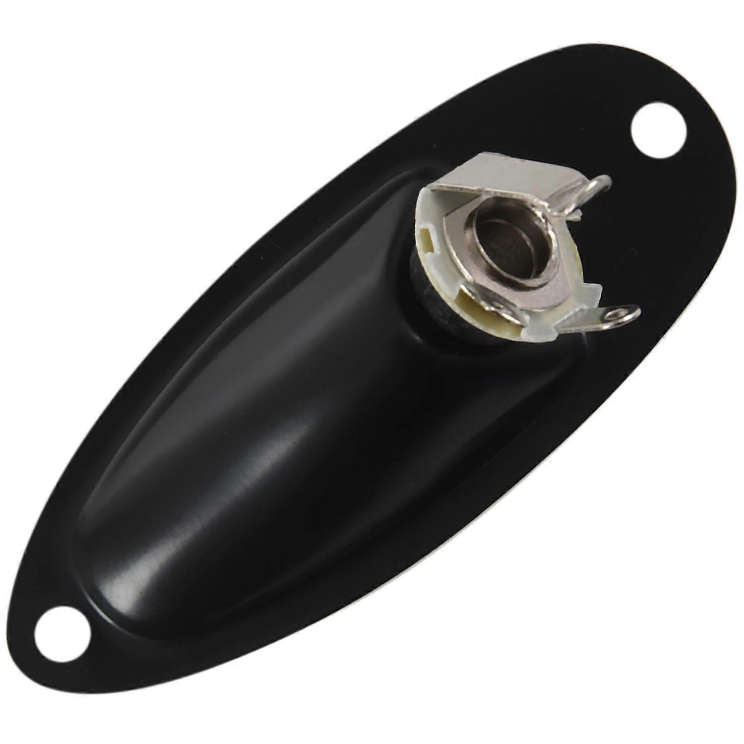 Boat Style 1/4 inch Loaded Guitar Output Mono Jack Plug Socket Plate ...