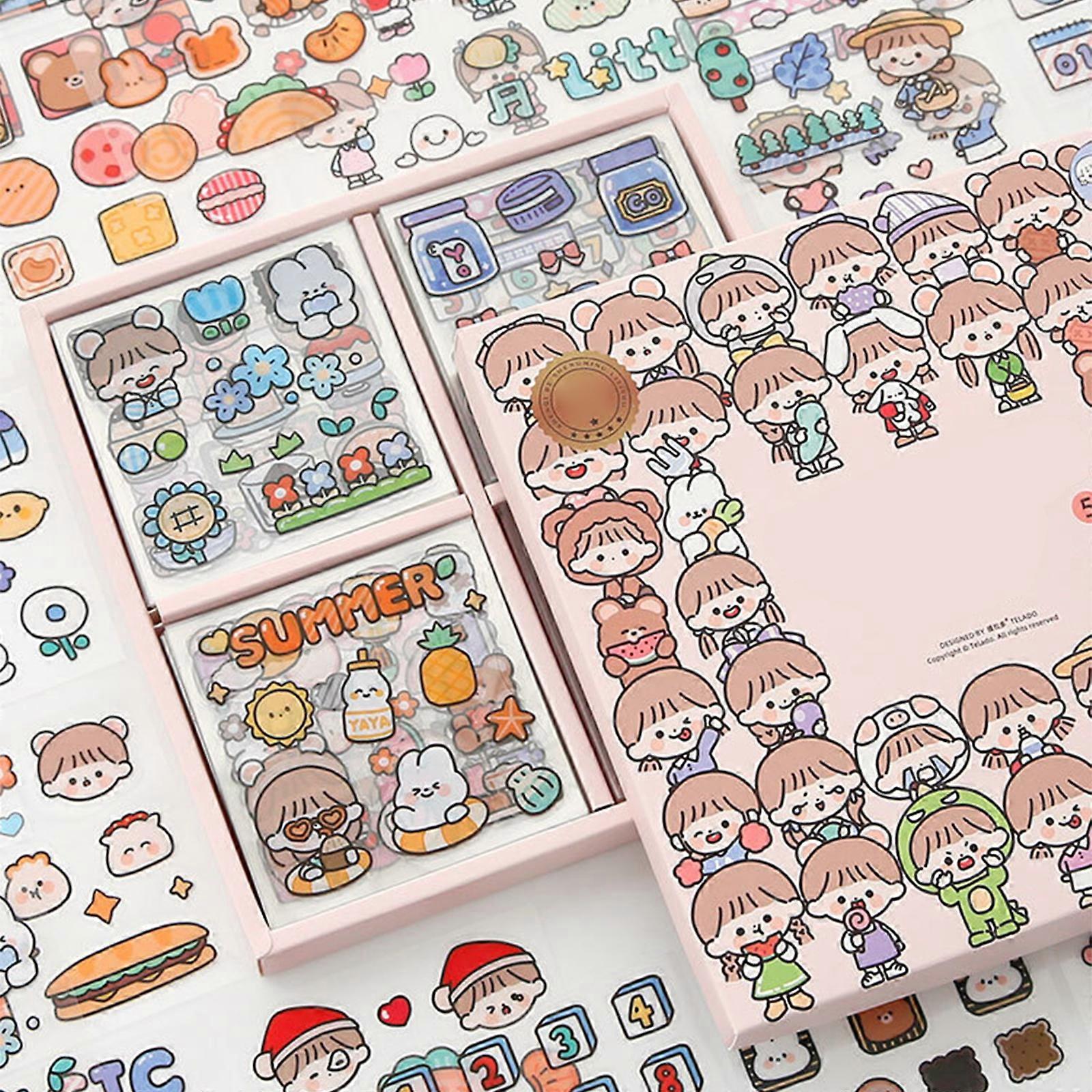 Decorative Scrapbook Stickers, Durable PET Material Waterproof ...