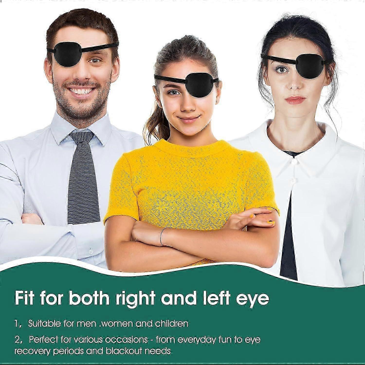 6Pcs Eye Patches, Adjustable Medical Eye Patch for Adults and Kids ...