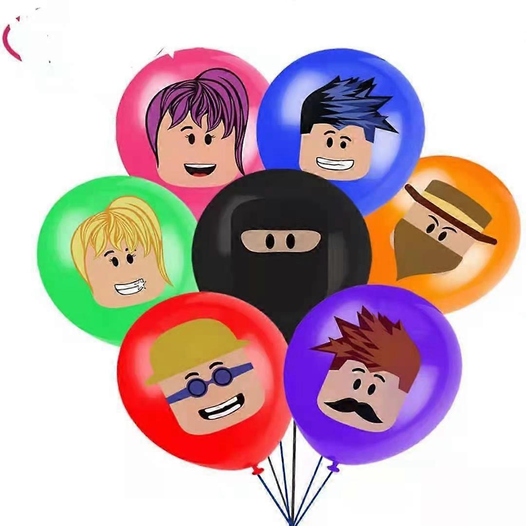 Roblox Virtual World Theme Party Decoration Roblox Disposable Cup Plate ...