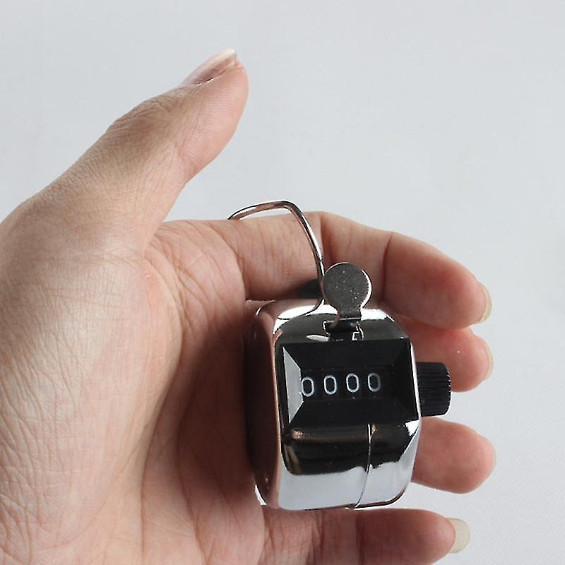 4 Digit Hand Tally Counters, 4 Pack Mechanical Lap Tracker Manual ...