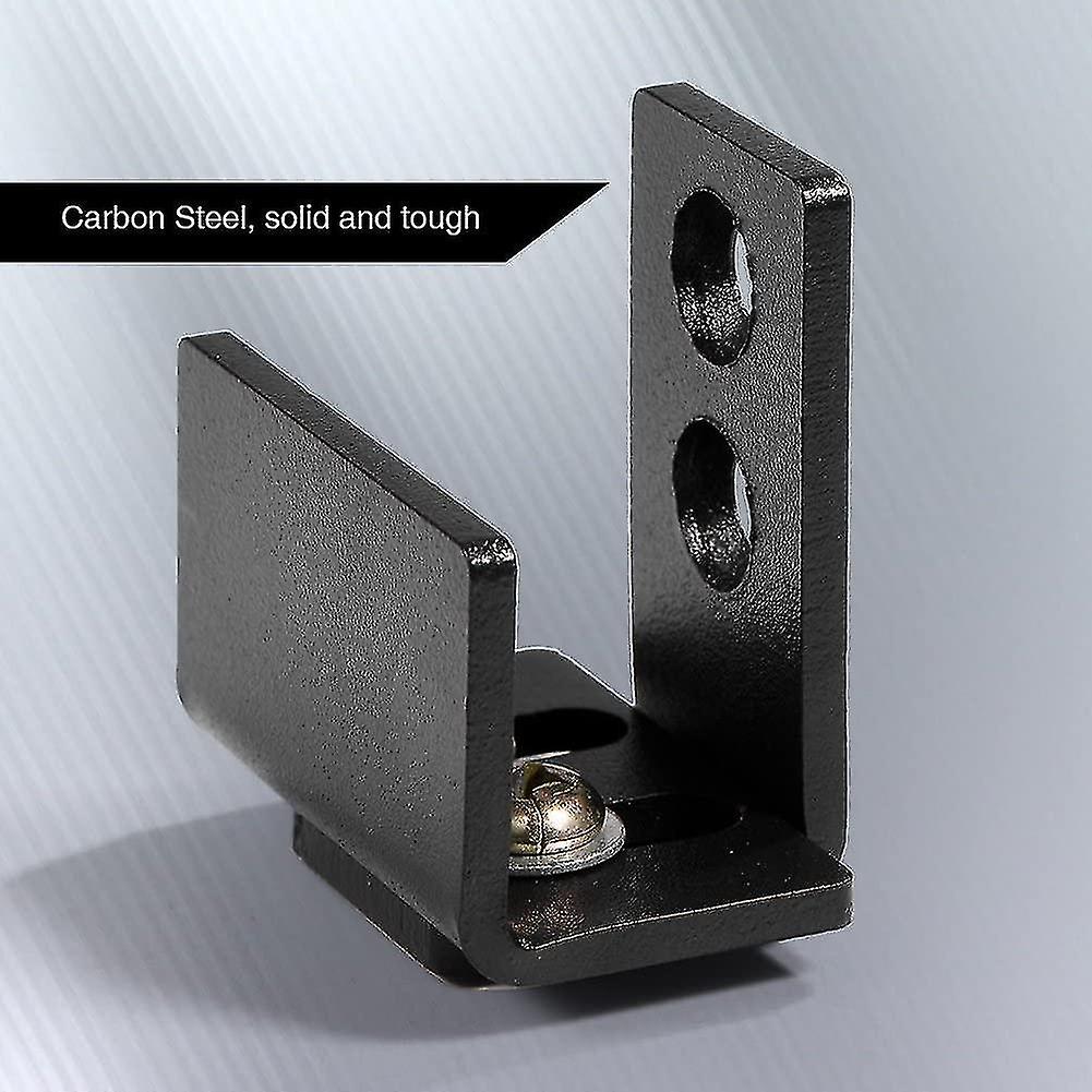 Barn Door Base Plate Guide Heavy Duty Base Plate Guide Black Carbon ...