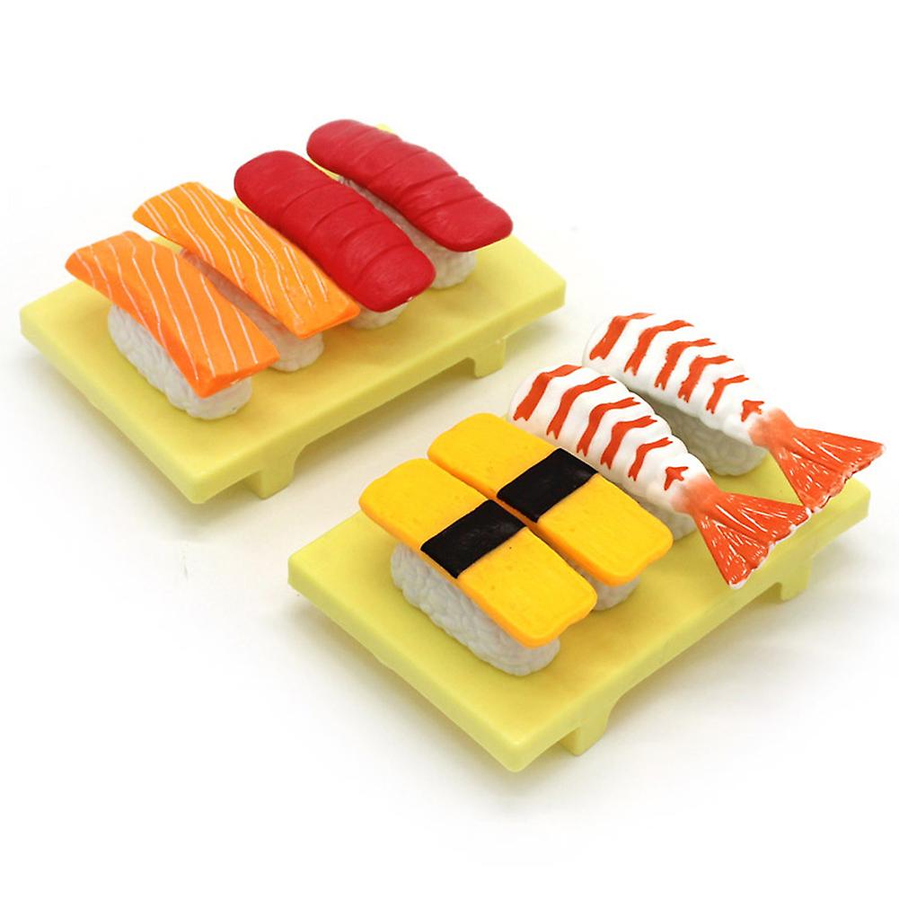 Simulation Sushi Food Cuisine Set Model Pretend Play Kitchen Education ...