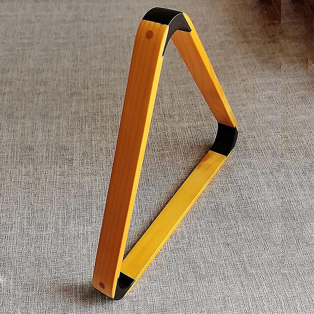 Wooden Billiard Ball Rack Solid Triangle Rack Pool Ball Racks Triangle ...