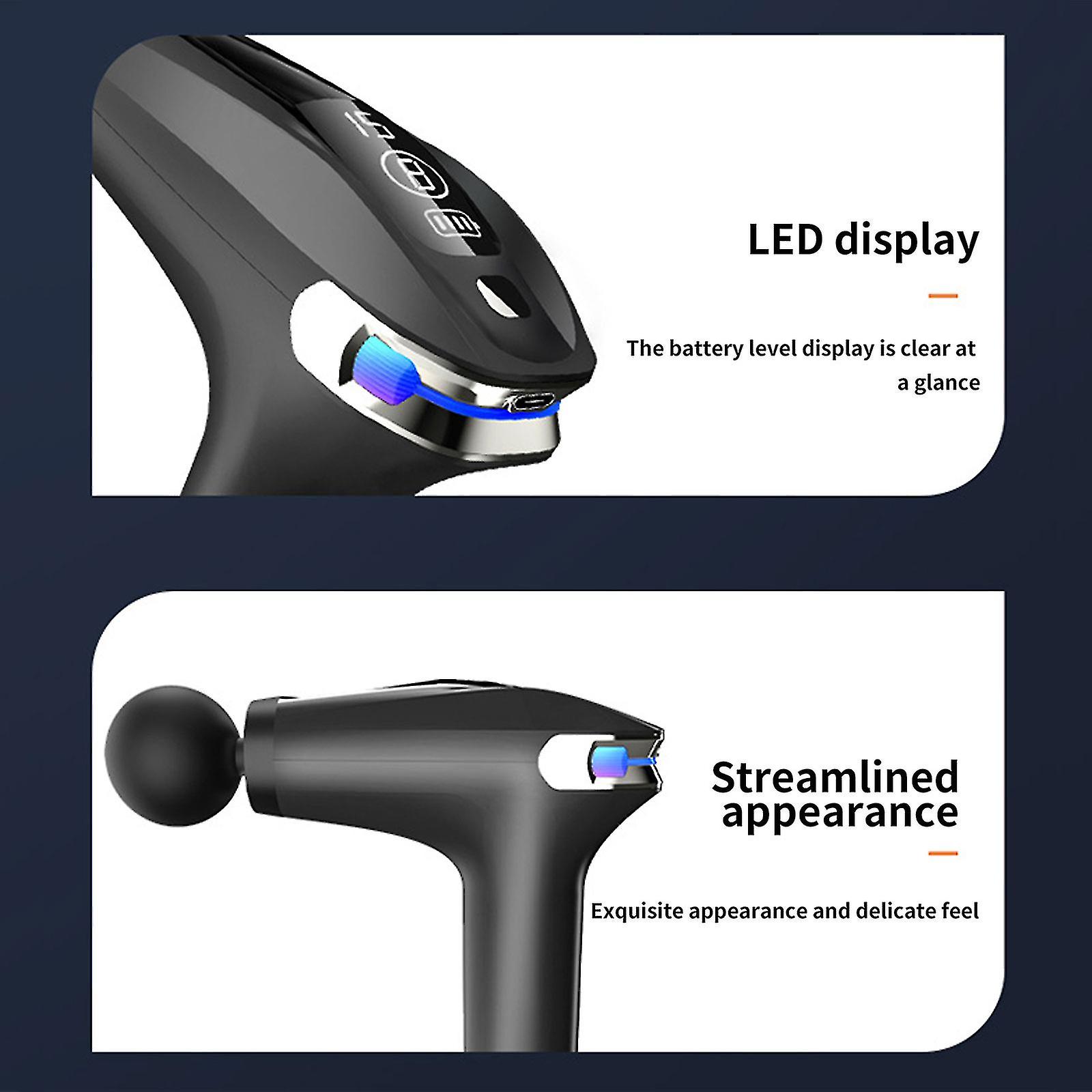 Massage Gun Deep Tissue Extended Handle Massage Gun Deep Tissue ...