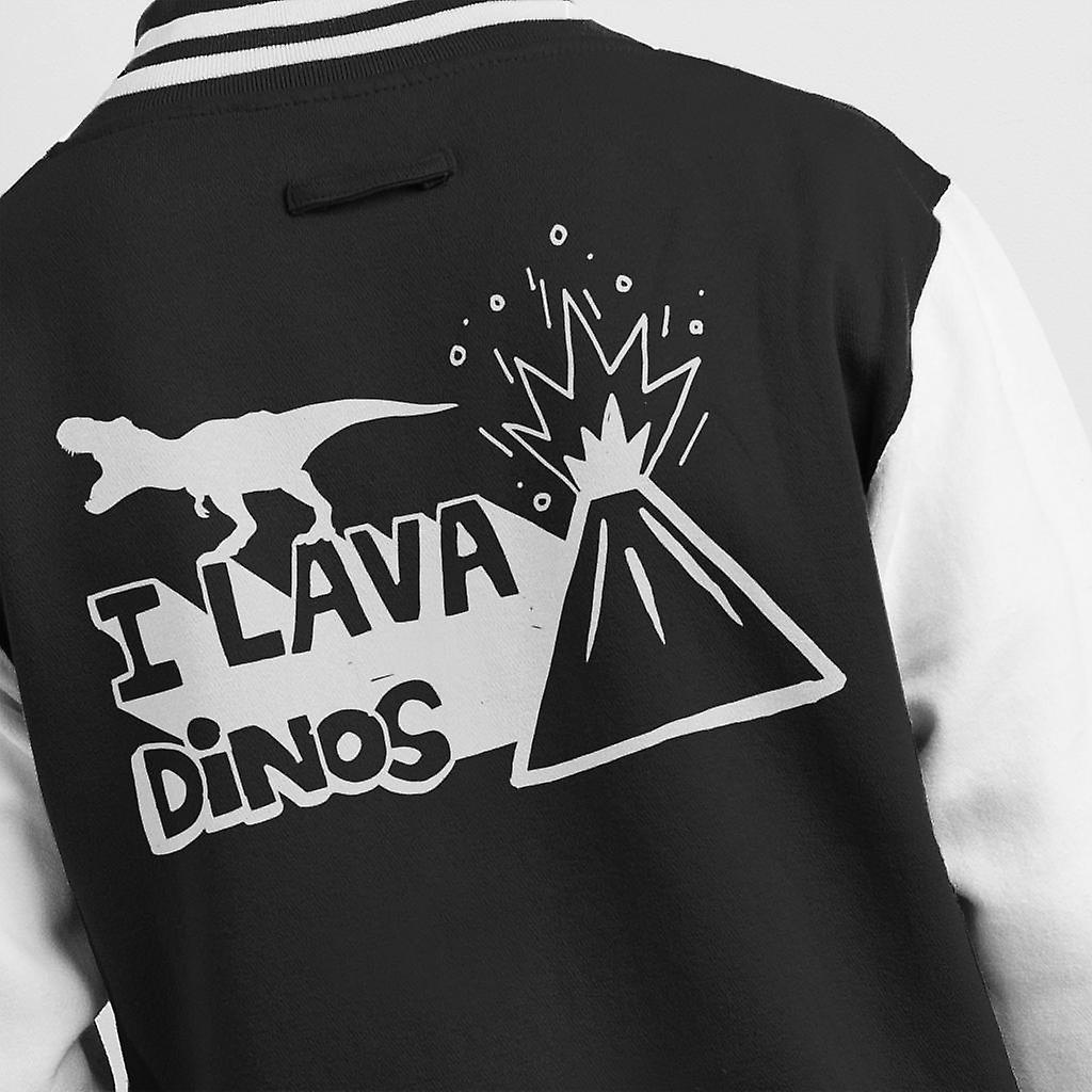 Jurassic World Fallen Kingdom I Lava Dinos Men's Varsity Jacket | Fruugo US