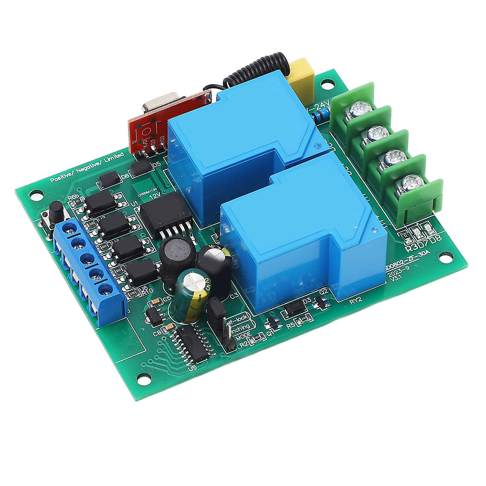 DC Motor Control Module Forward and Reverse Remote Motor Control Board ...