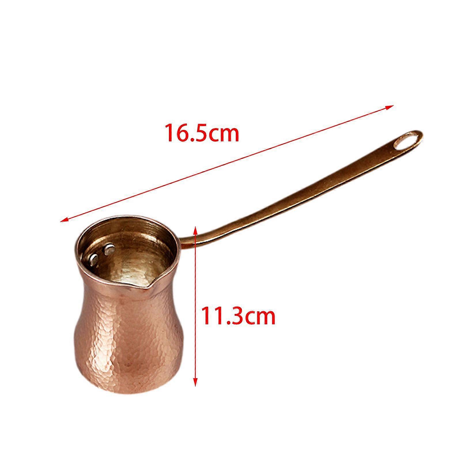 Turkish Copper Coffee Pot Premium Traditional Antique with Handle ...