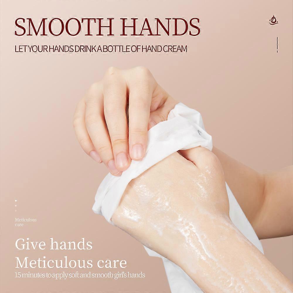 SADOER Hand Mask Rose Hydrating Goat Milk Niacinamide Hand Cream Hand ...