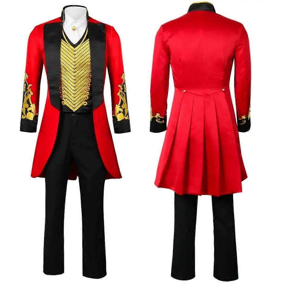 Fsw The Greatest Showman P.t. Barnum Cosplay Costume Circus Ringmaster ...