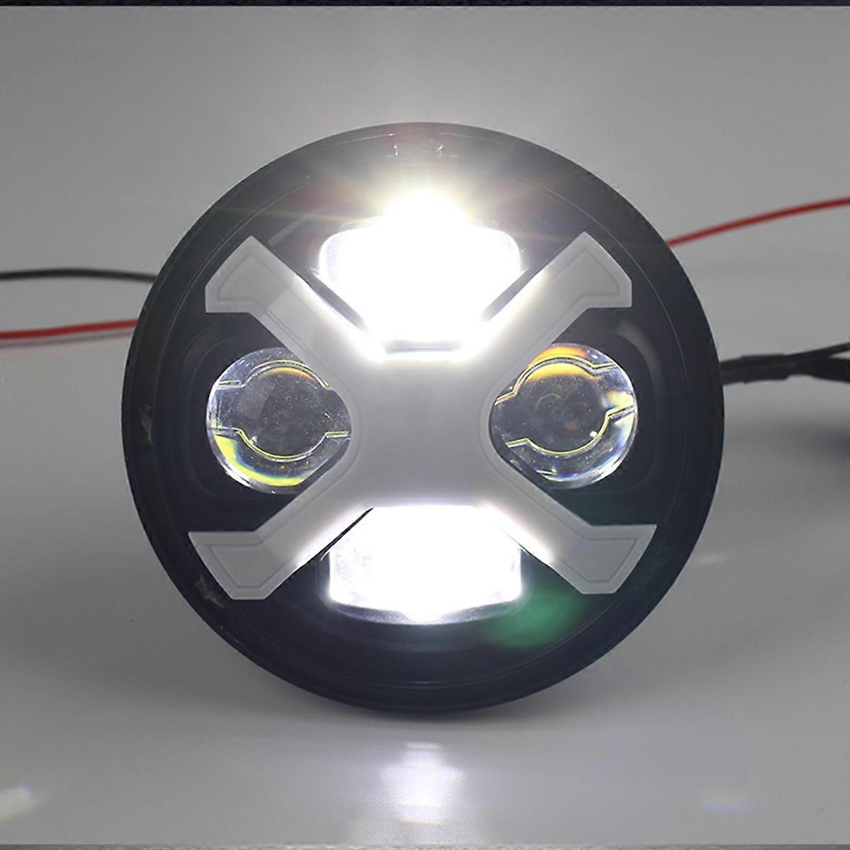 Motorcycle 5.75 Inch Round Led Headlight 40W 5-3/4Inch Headlight for ...