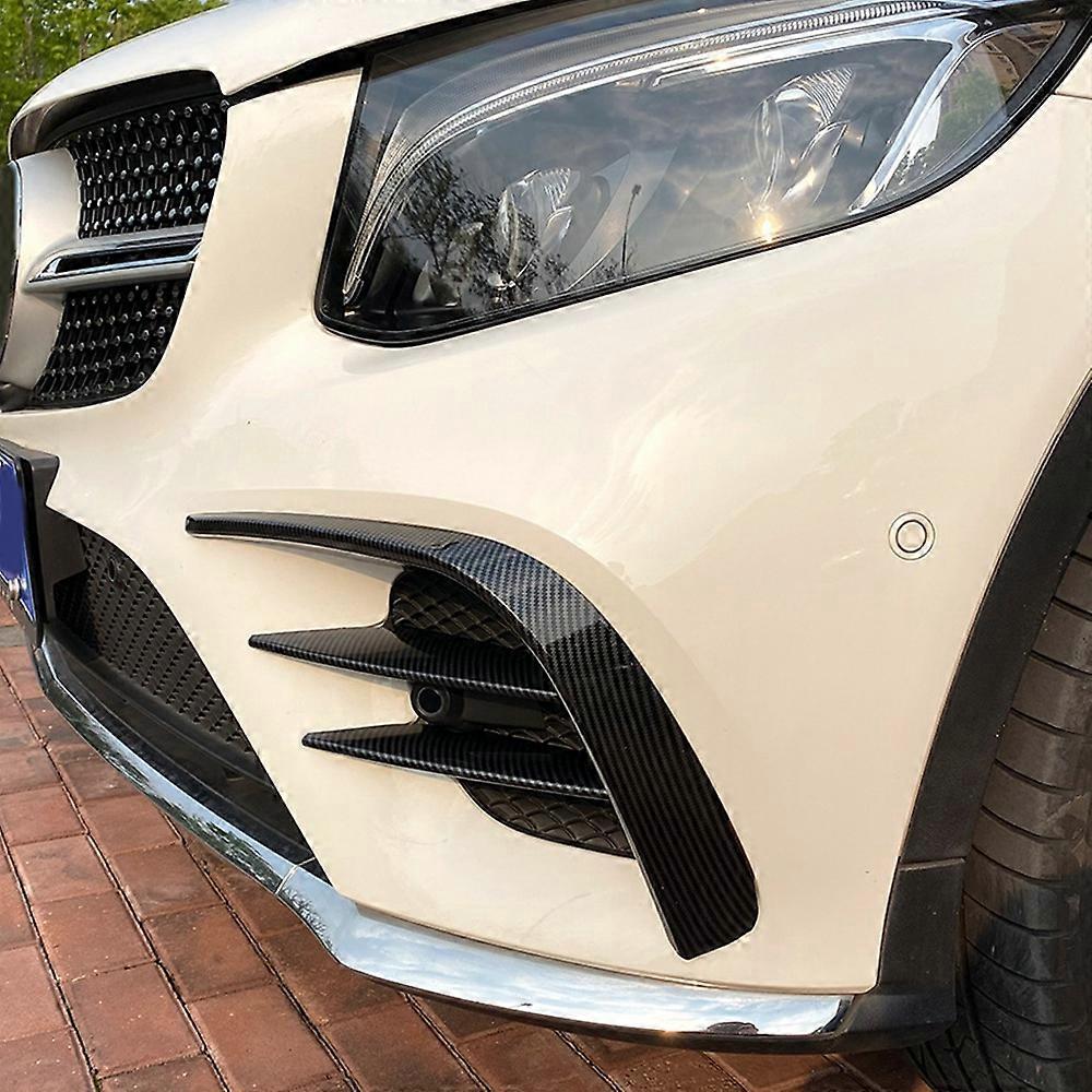 Front Bumper Splitter Spoiler Fog Light Canard for Mercedes- GLC-Class ...