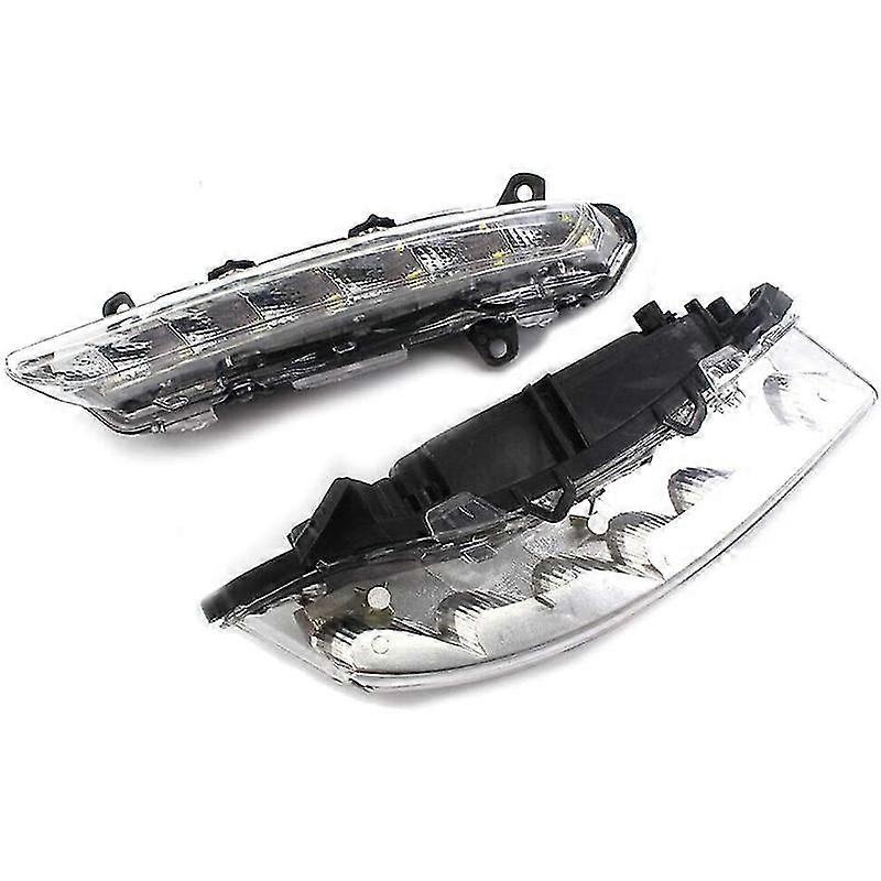 1 Pair L+r Led Drl Daytime Running Light For Mercedes S-class 09-13 ...