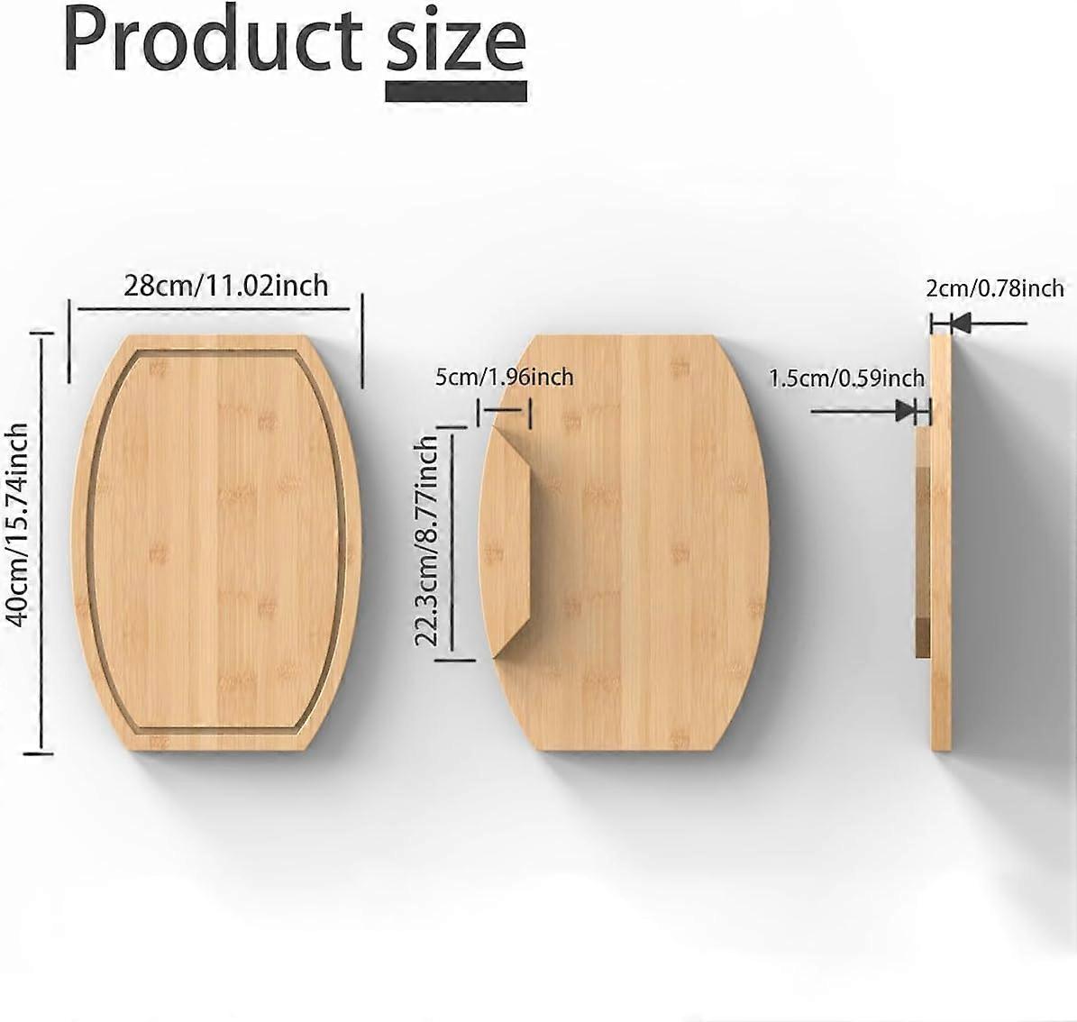 Corner Cutting Board, Corner Countertop Cutting Board for Kitchen ...