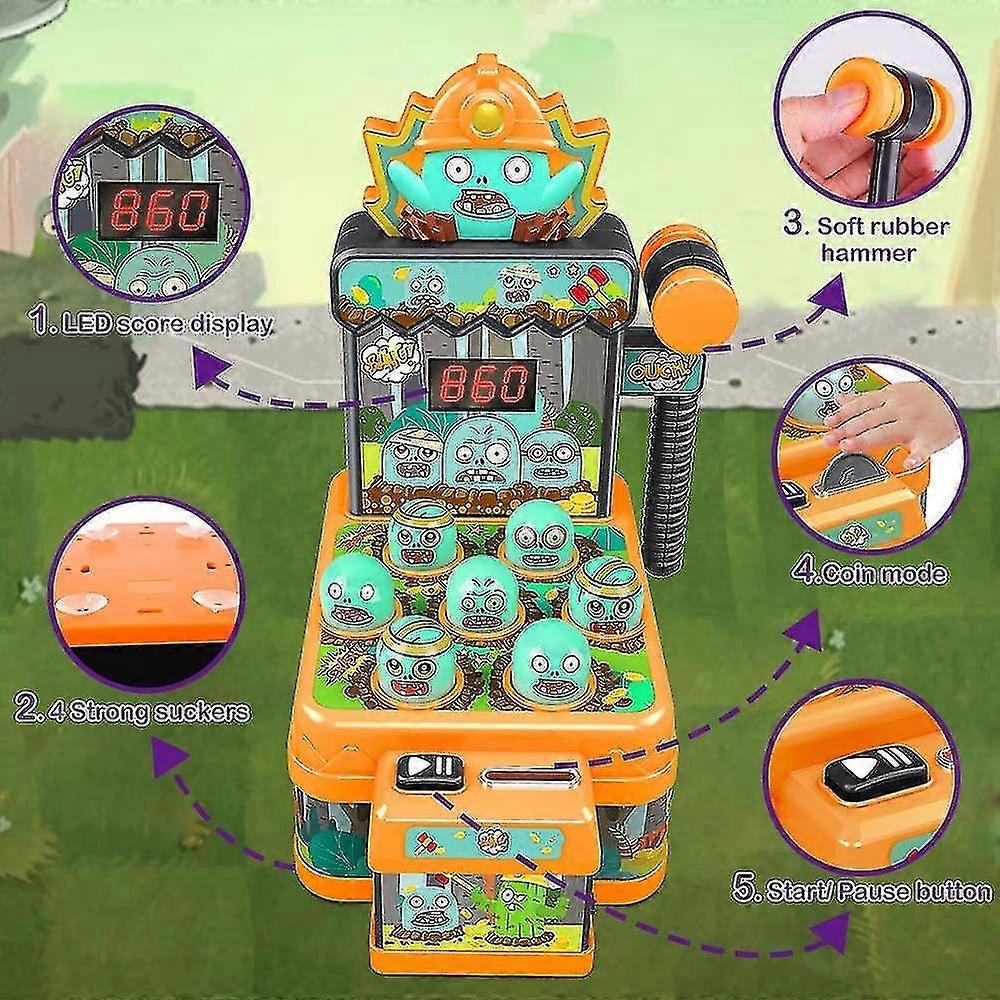 Whack Game Mole Toy - Toddler Game For 3 4 5 6 7 Years Old Boys & Girls ...