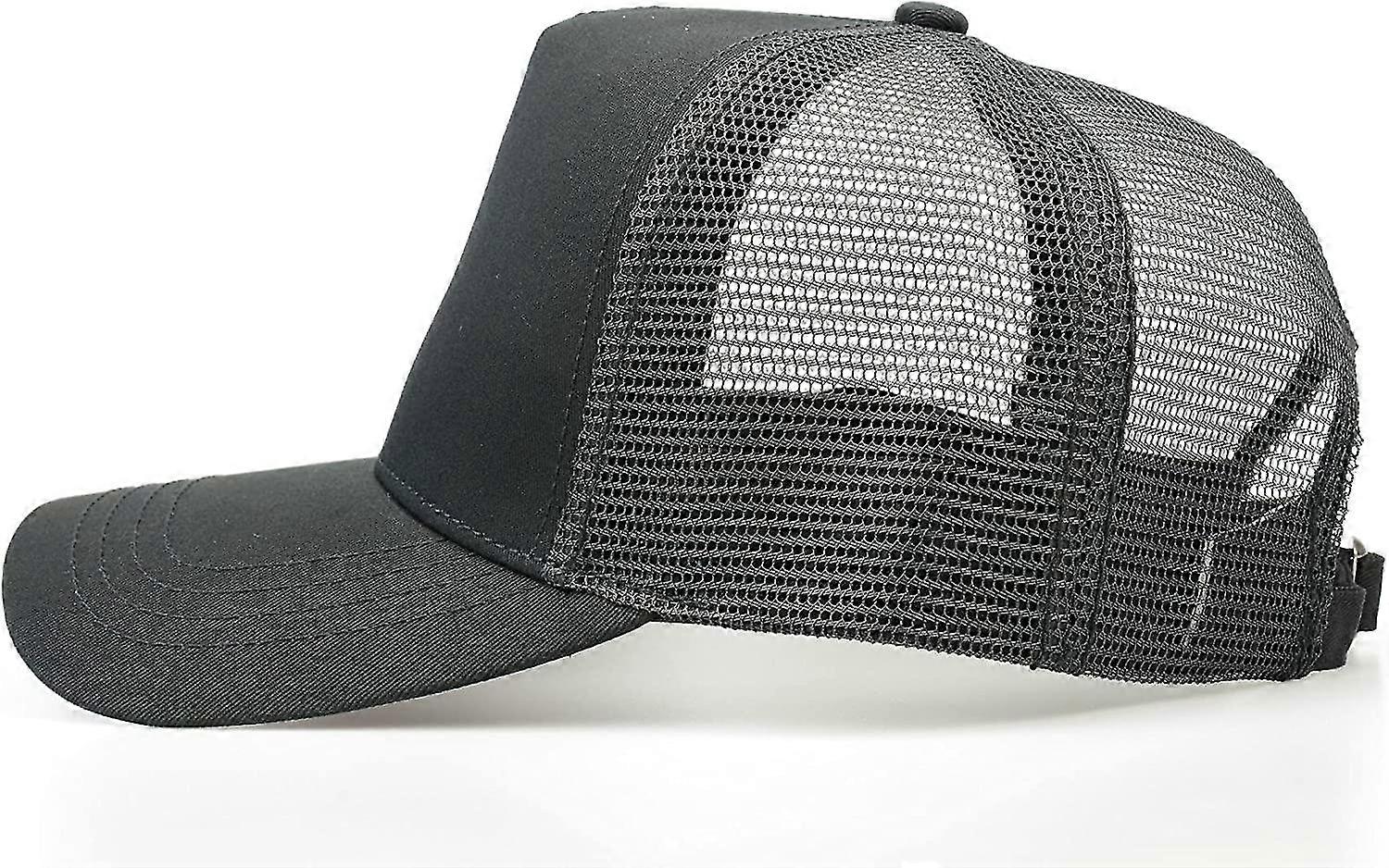 Oversize Xxl Mesh Trucker Hat Big Head Hats For Men High Crown Baseball ...