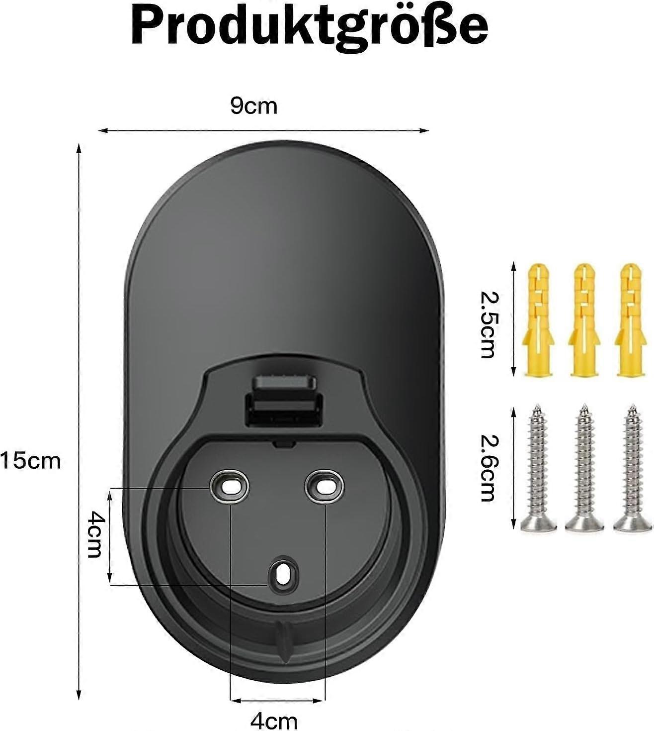Type 2 Wall Mount - Wall Box Holder, Cable and Plug Holder, Wallbox EV ...