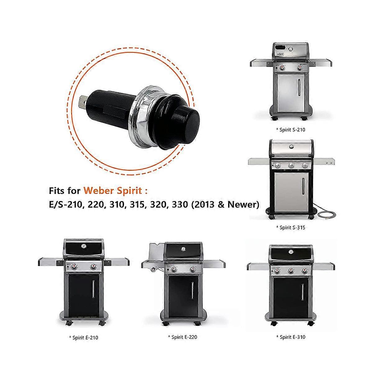 Weber Ignition Push Button Switch For Weber Spirit E/S Gas Grills 7642 ...