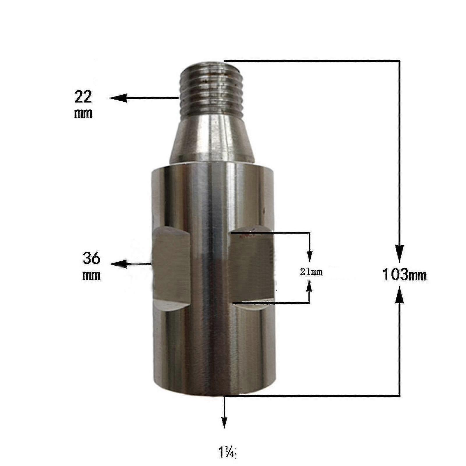 Eu Standard Thread 1-1/4-7 To M22 Fit For Diamond Core Drill Machine ...