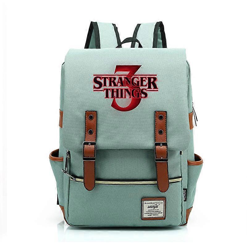 Stranger Things Backpack Boys Girls School Bag Teenager Laptop Bag ...