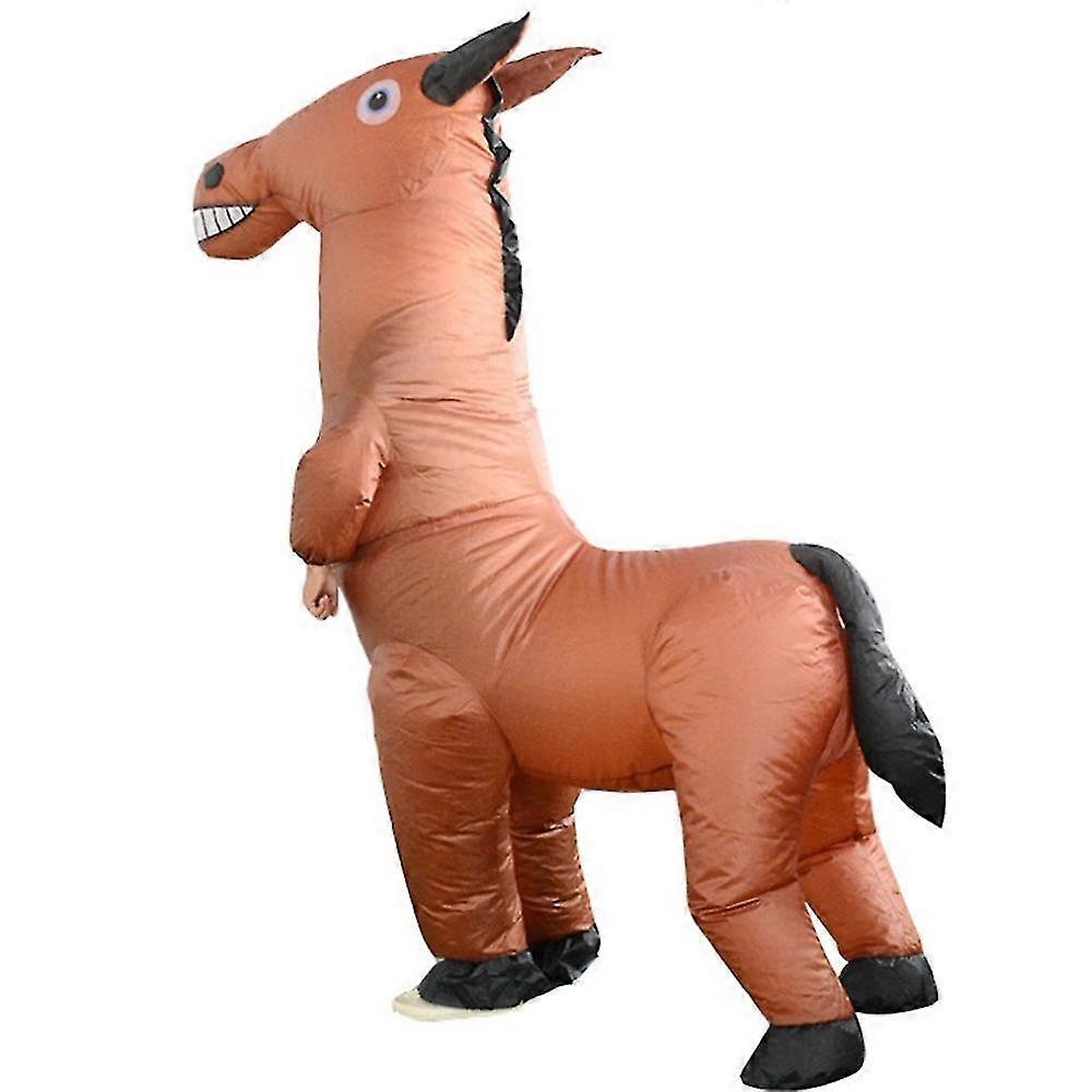 Funny Inflatable Horse Costumes Funny Dolls Mascot Cartoon Party ...