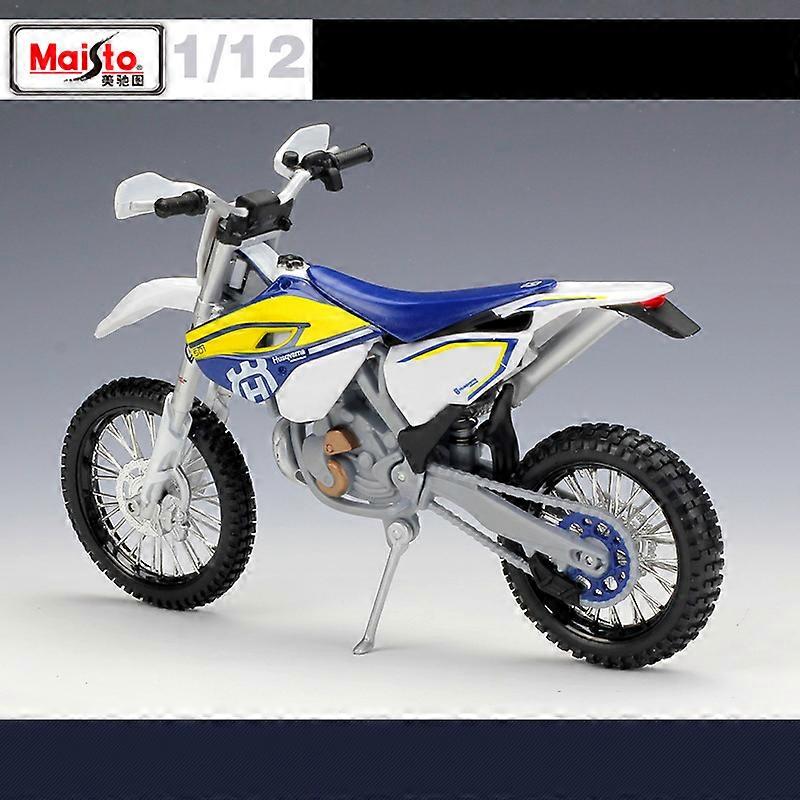 1/12 Scale Motorcycle Husqvarna FE 501 Dirt Bike Motocross Moto Enduro ...