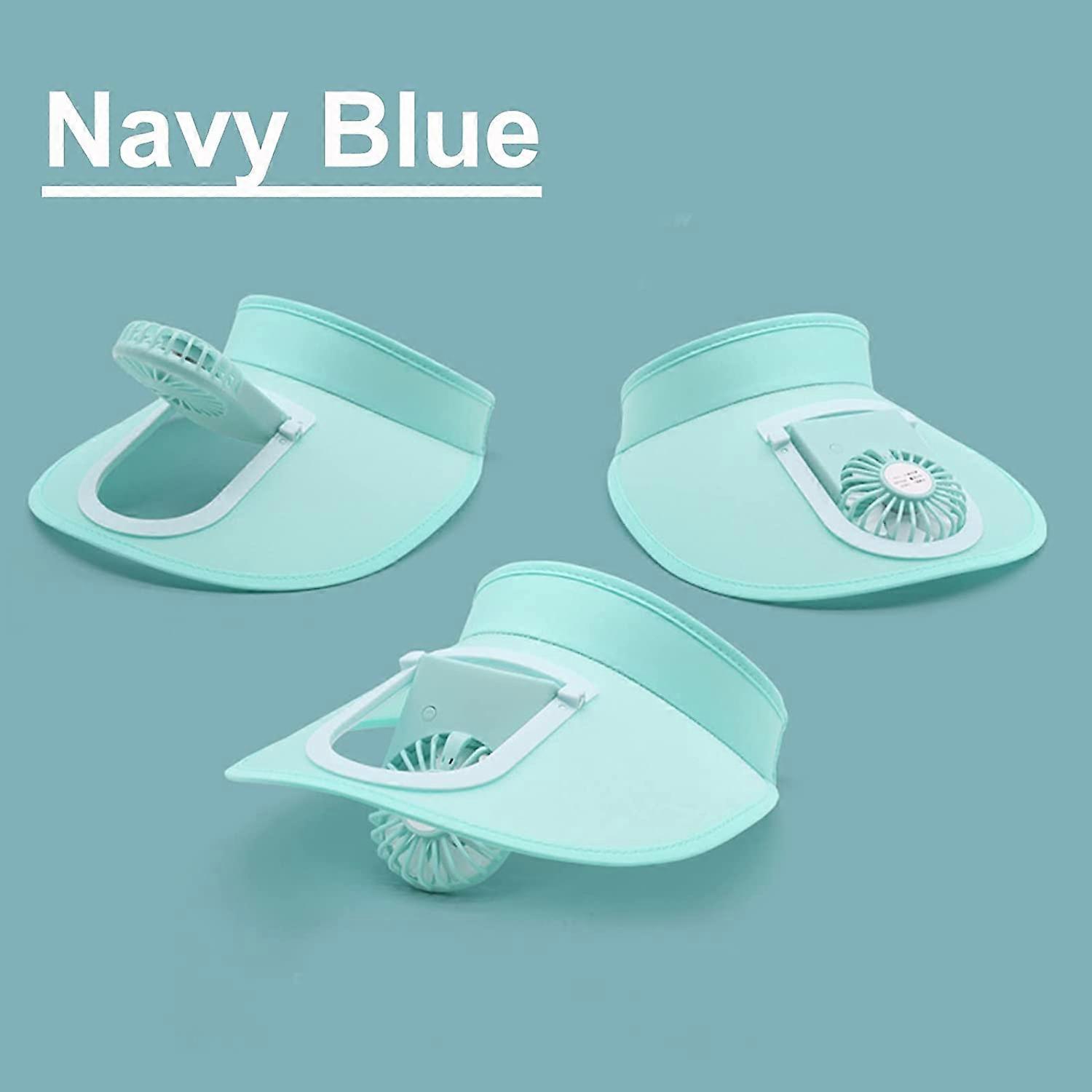 Sun Visors Hat with Fan for Women - Fan Visor Hat - Three Gear ...