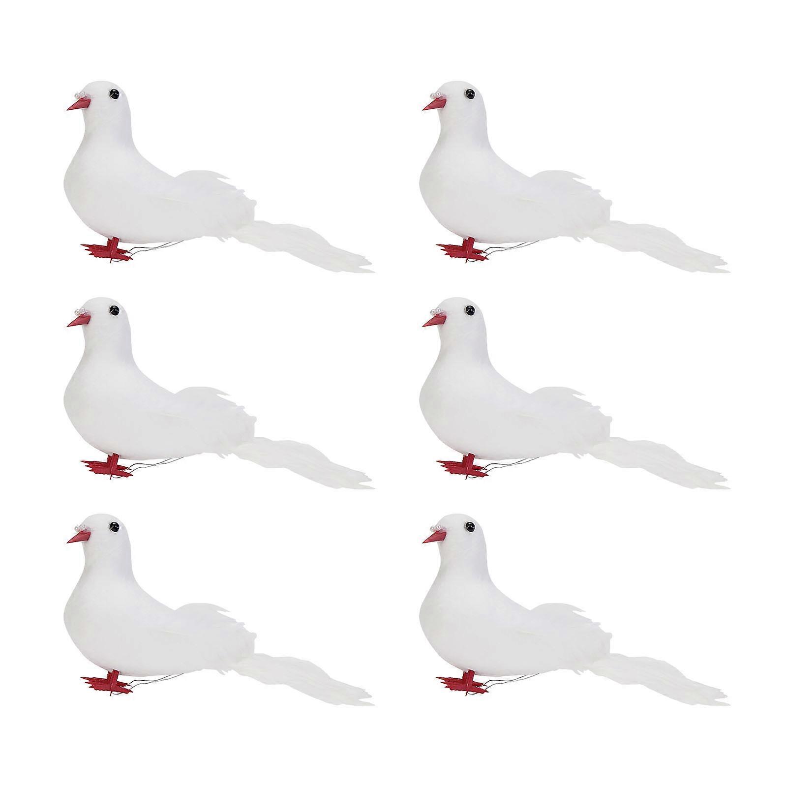 50% OFF,Artificial Birds Feathered Birds Parrot Figure Decor Fake ...