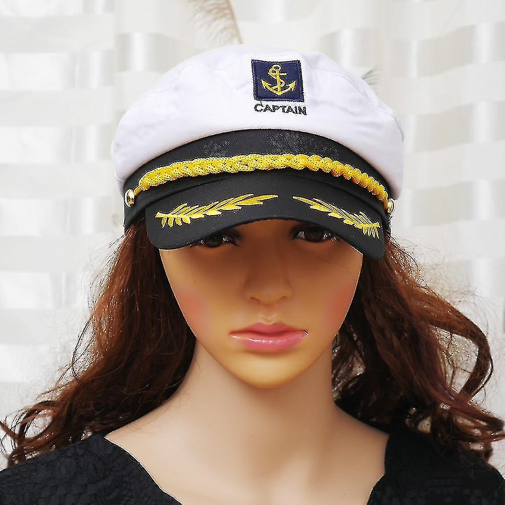 Captain Navy-marine Per Ship Sailor Nautical Hat, Cap | Fruugo UK