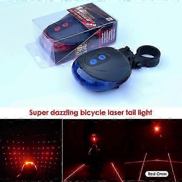 4x Bike Tail Light USB Rechargeable LED Bright Rear Red Bike Light ...