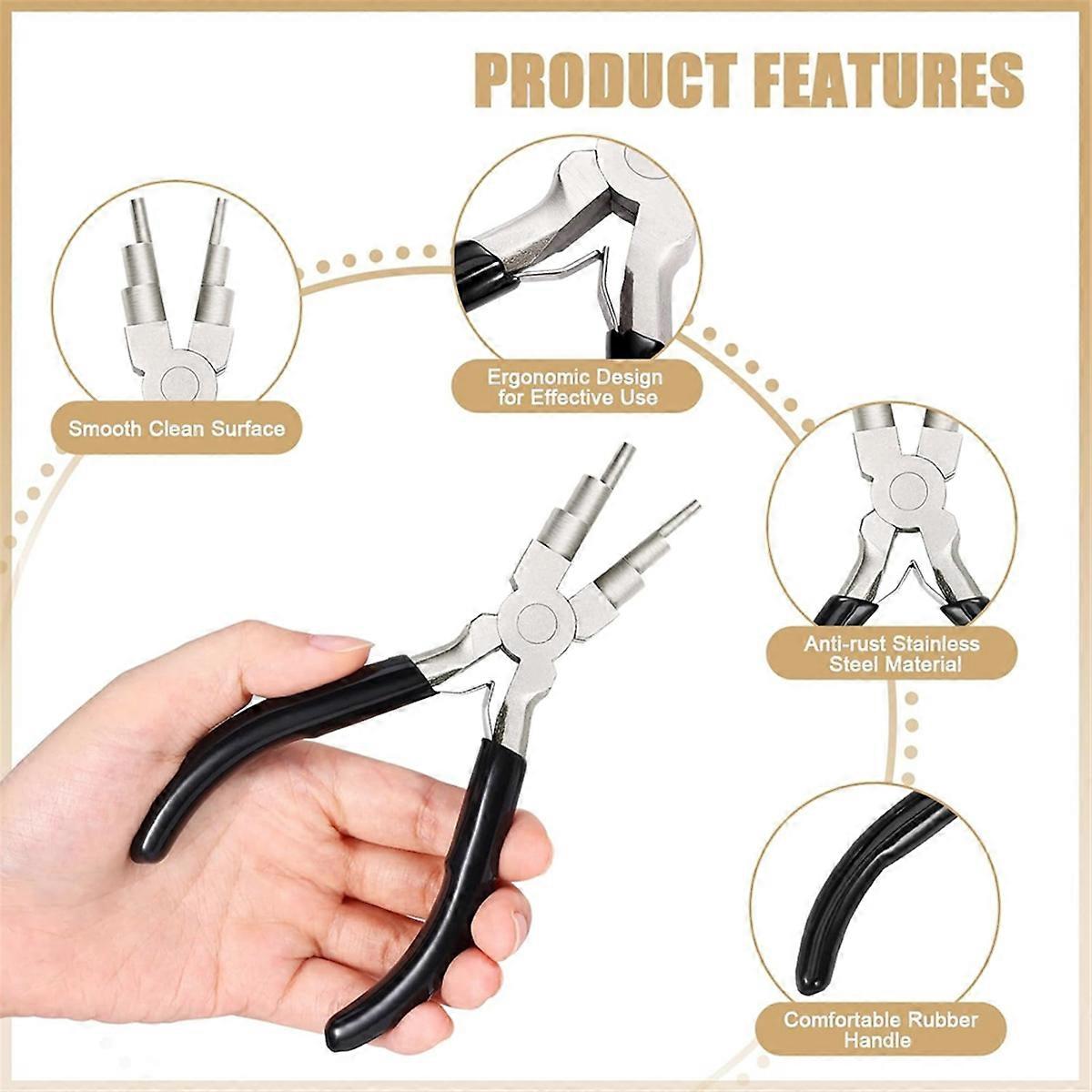 Wire Bending Jig with Jewelry Pliers Set, Tools for Jewelry Making ...