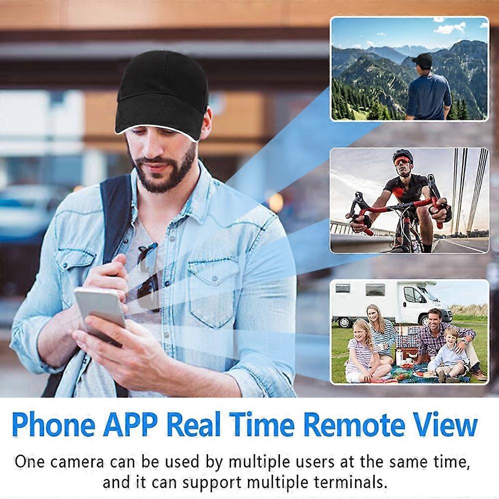 Hotspot Baseball Cap 1080P Action Camera Multifunction Sports Hat ...