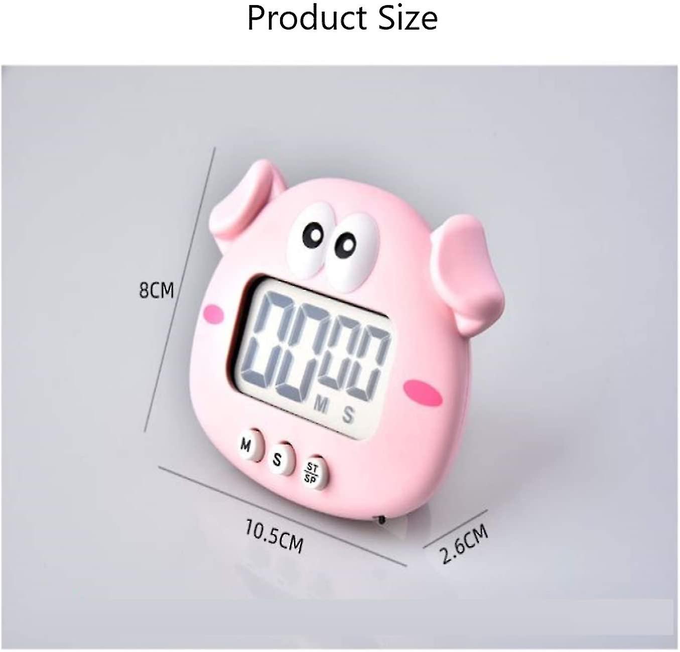 Kitchen Timer, Cute Cartoon Animal Countdown Timer, Digital Cooking ...