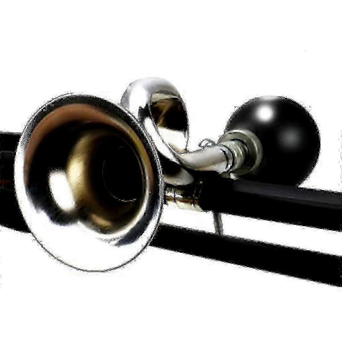 Metal bicycle horn for adults - classic bugle horn fits handlebar ...