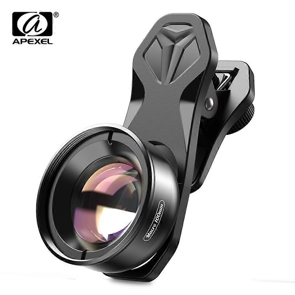 Luxora Apexel 4k Hd 100mm Macro Lens Professional Phone Camera Lens+cpl+star Filters For Iphonex ...