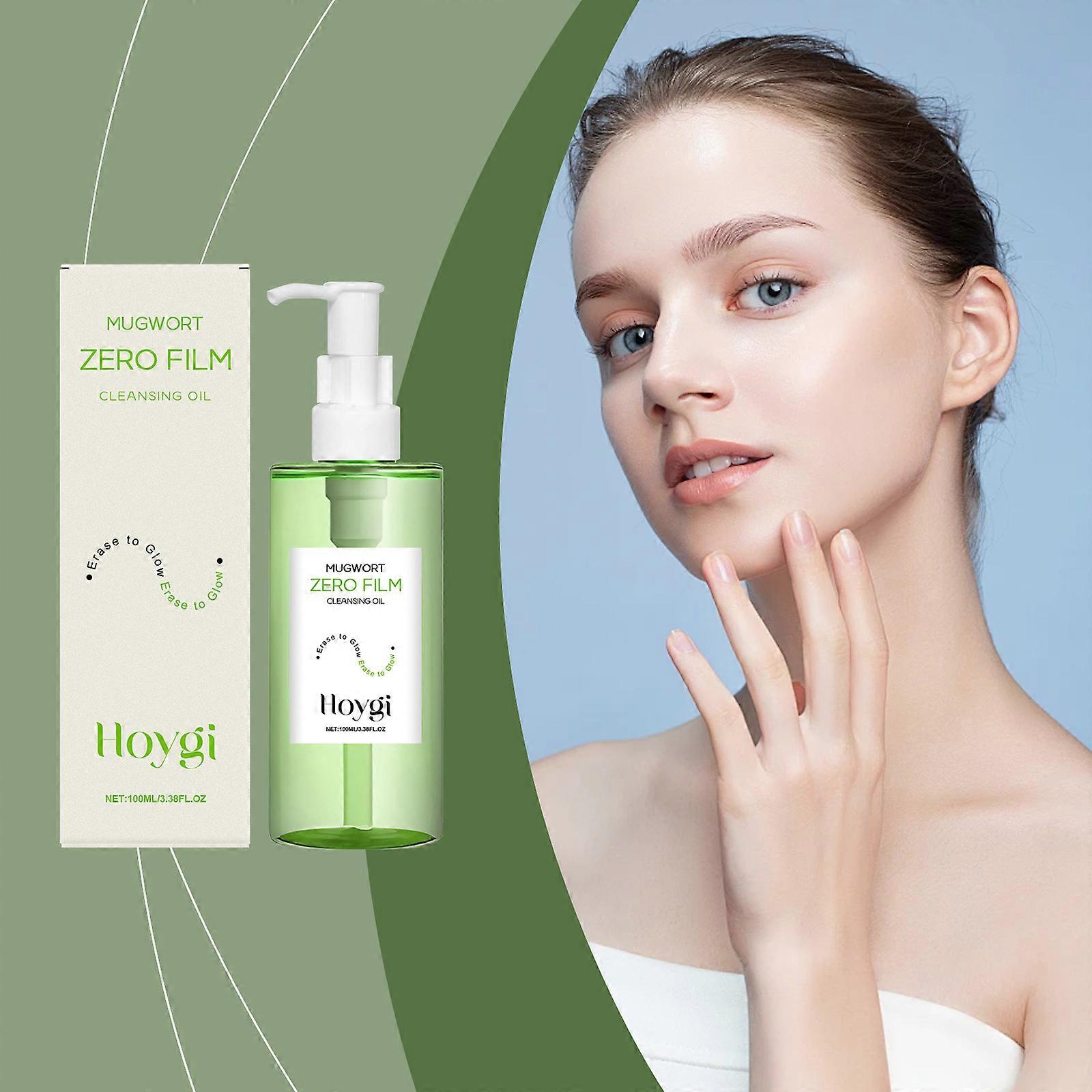 Mugwort Zero Film Cleansing Oil, 100ml Face Makeup Cleansing Oil, Daily ...