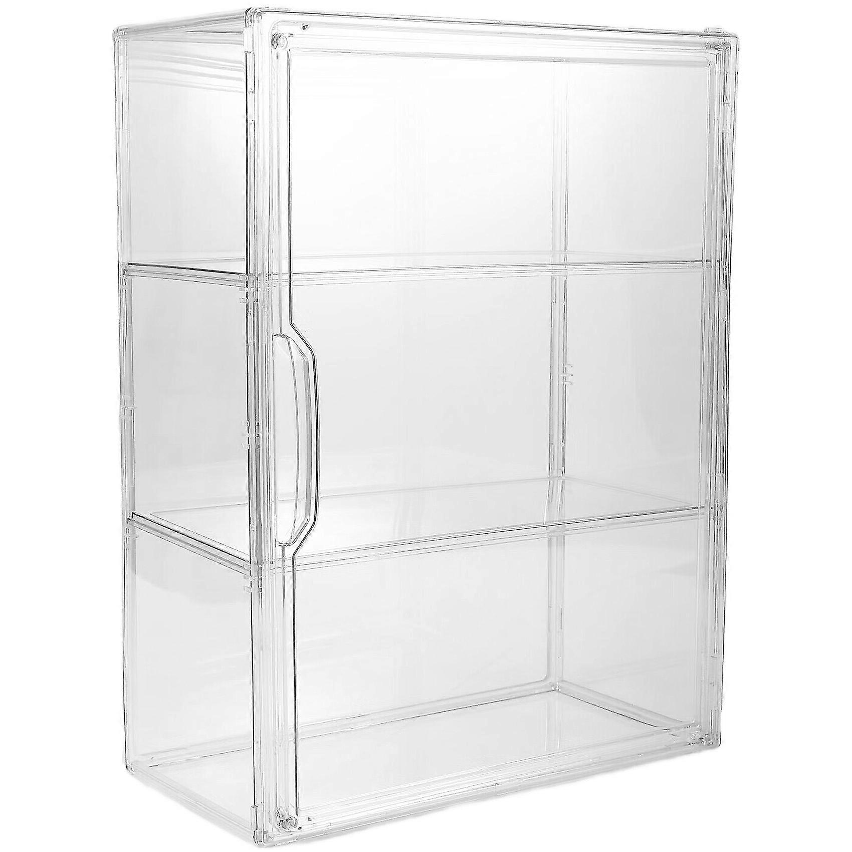 Acrylic Desktop Organizer Box High Transparent Multi-Function Display ...