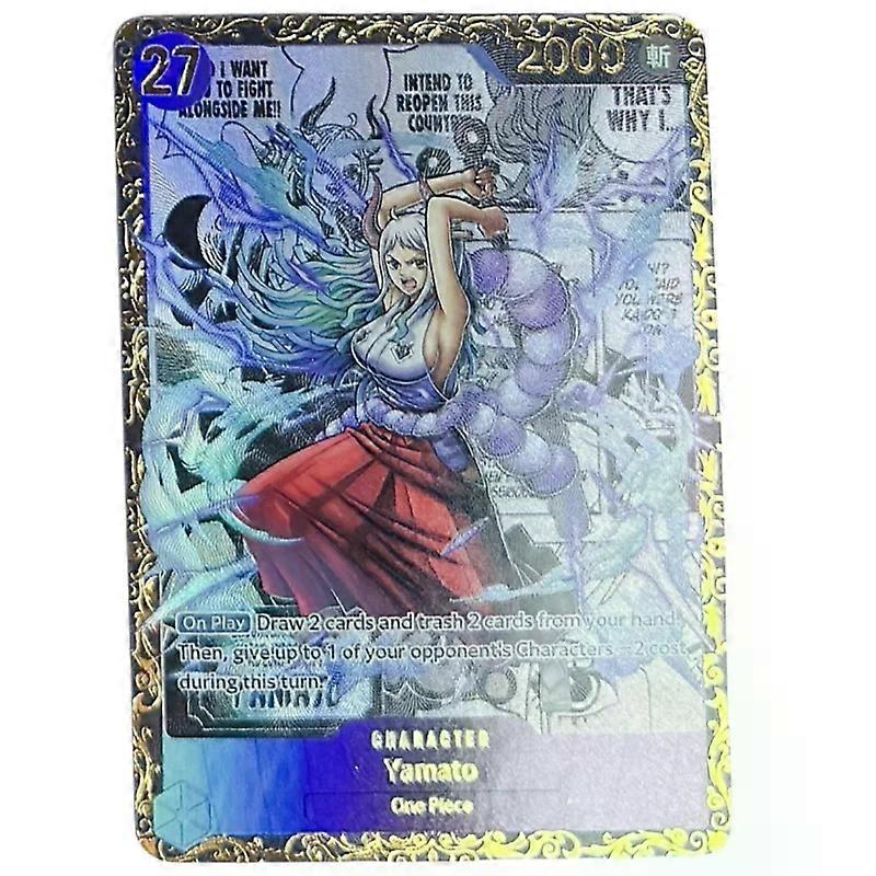 9 Sheets Flash Card Nami Boa Hancock Yamato Uta Vivi Sugar Robin Opcg ...