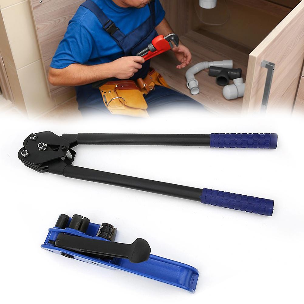 Manual PET Strap Tightener Cutter Easy Using Buckle Crimper Baler for ...