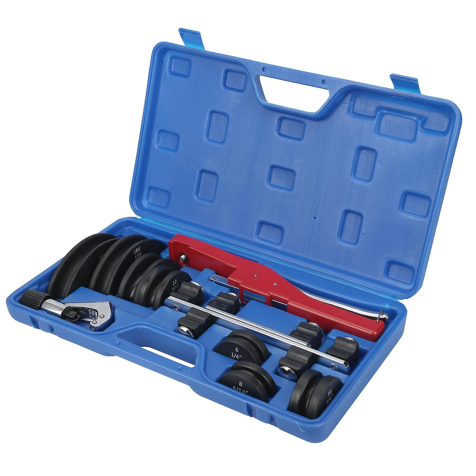 Pipe Bender Set Tube 90° Bent Aluminum Alloy Manual Bending Machine ...