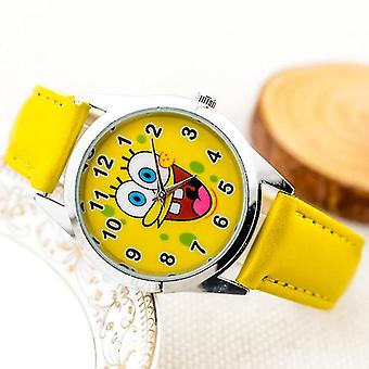 Children Spongebob Squarepants Watches Quartz Wrist Watch Analogue Kids ...