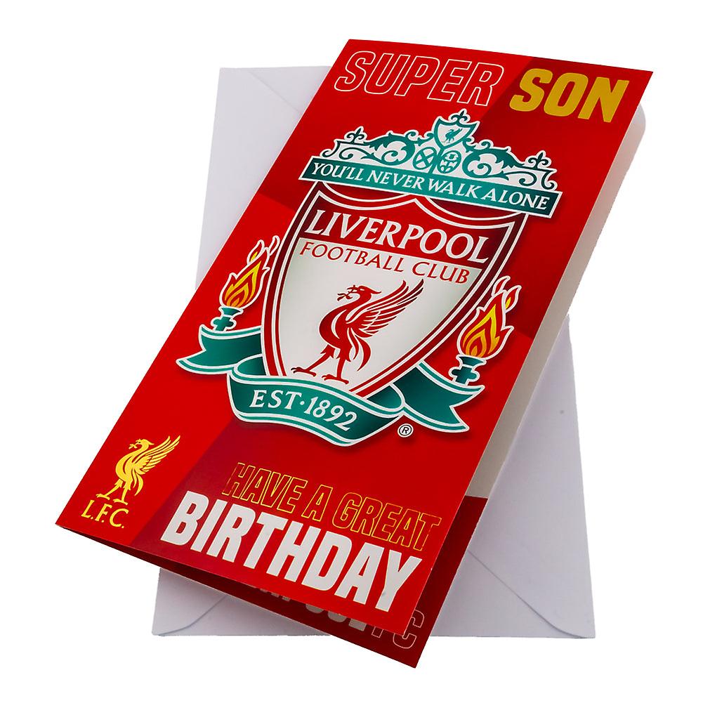Liverpool Fc Birthday Card Super Son | Fruugo AU