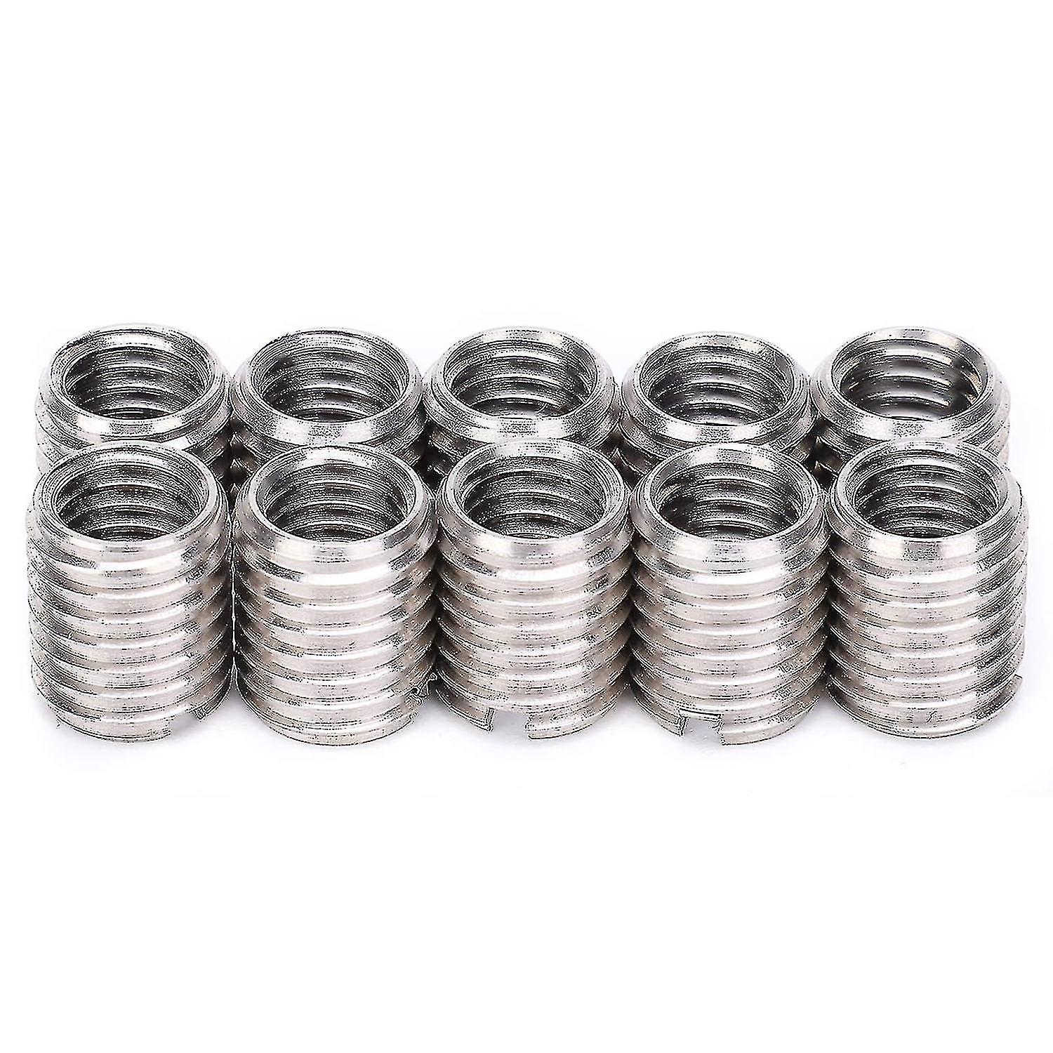 10pcs Insert Nut,female Threaded Insert M8*1.25 Male M10*1.5 Long 12mm ...
