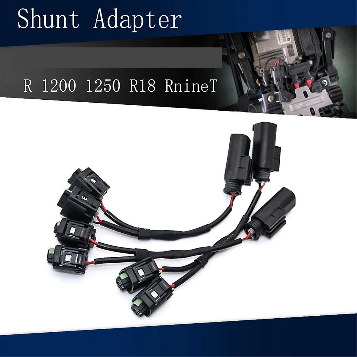 2X Motorcycle Shunt Circuit Socket Extension Adapter Quick Connect ...