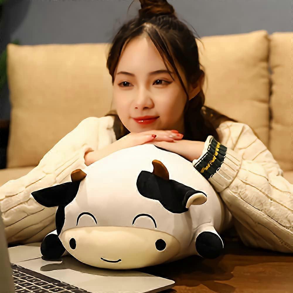Cow Plush Pillow, Adorable Stuffed Animal Plush Toy, Soft Cow Hugging ...