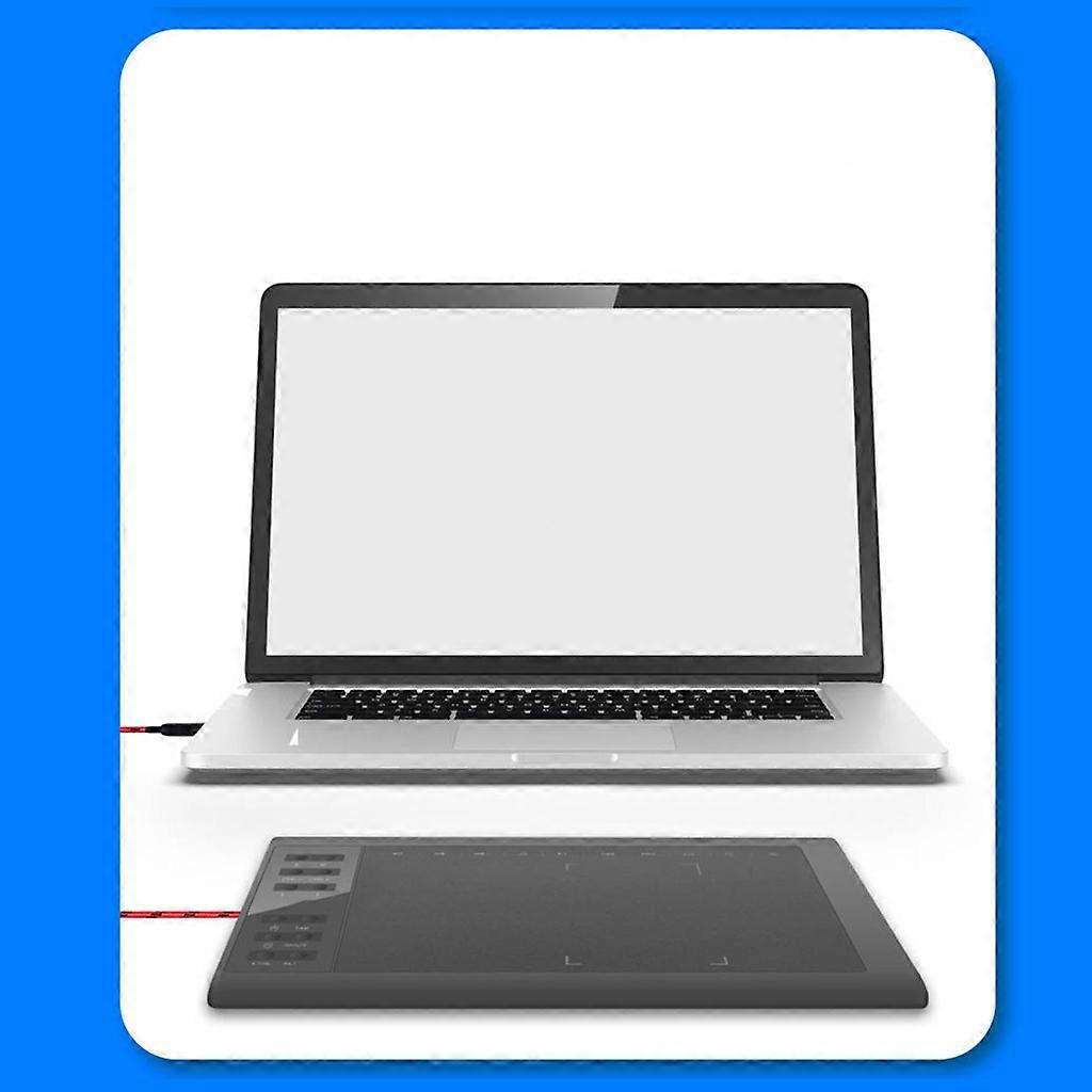 VIN1060PLUS VINSA Digital Drawing Tablet 8192 Sensitivity Tab Battery ...